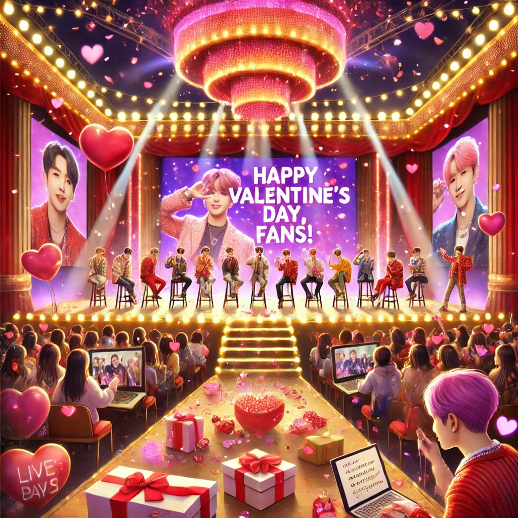 Kpop valentine: pure love between idols and fans | FanWork